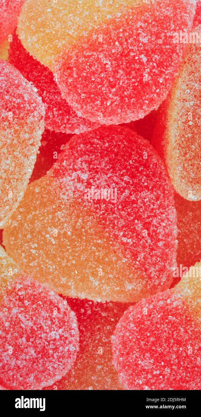 many Multicolor Fruit Jelly Stock Photo - Alamy