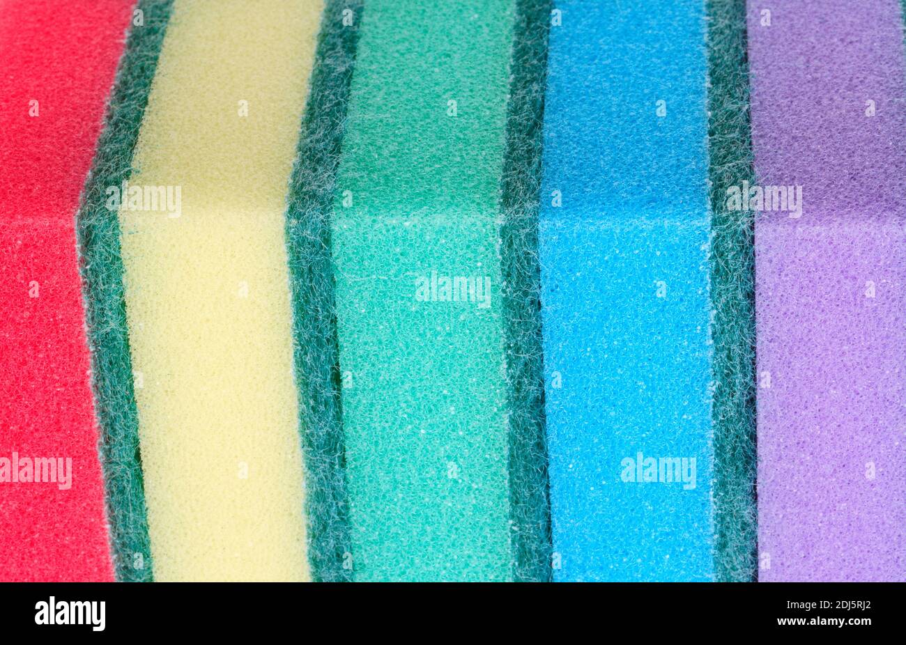 many foam rubber sponge Stock Photo - Alamy