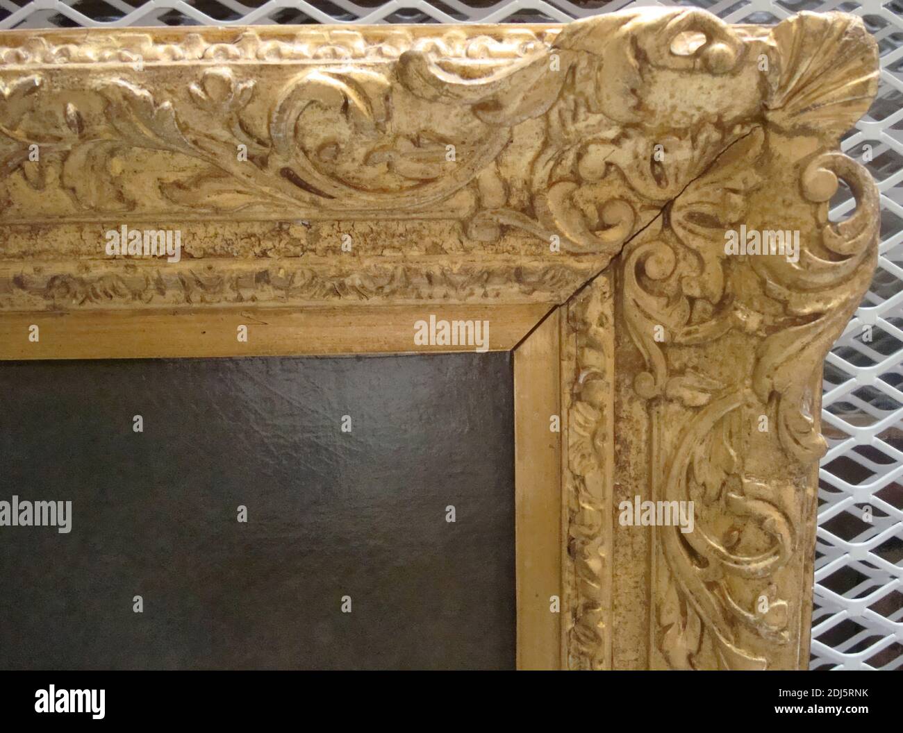 British Louis XIV style frame, Unknown framemaker, 2nd quarter of 18th century, Carved wood ...