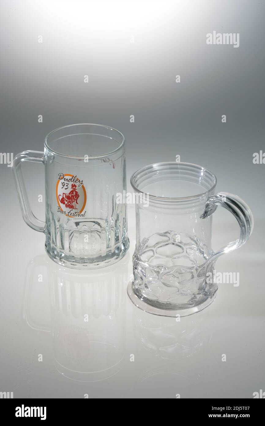 British Glass Foundation glass collection Stock Photo - Alamy