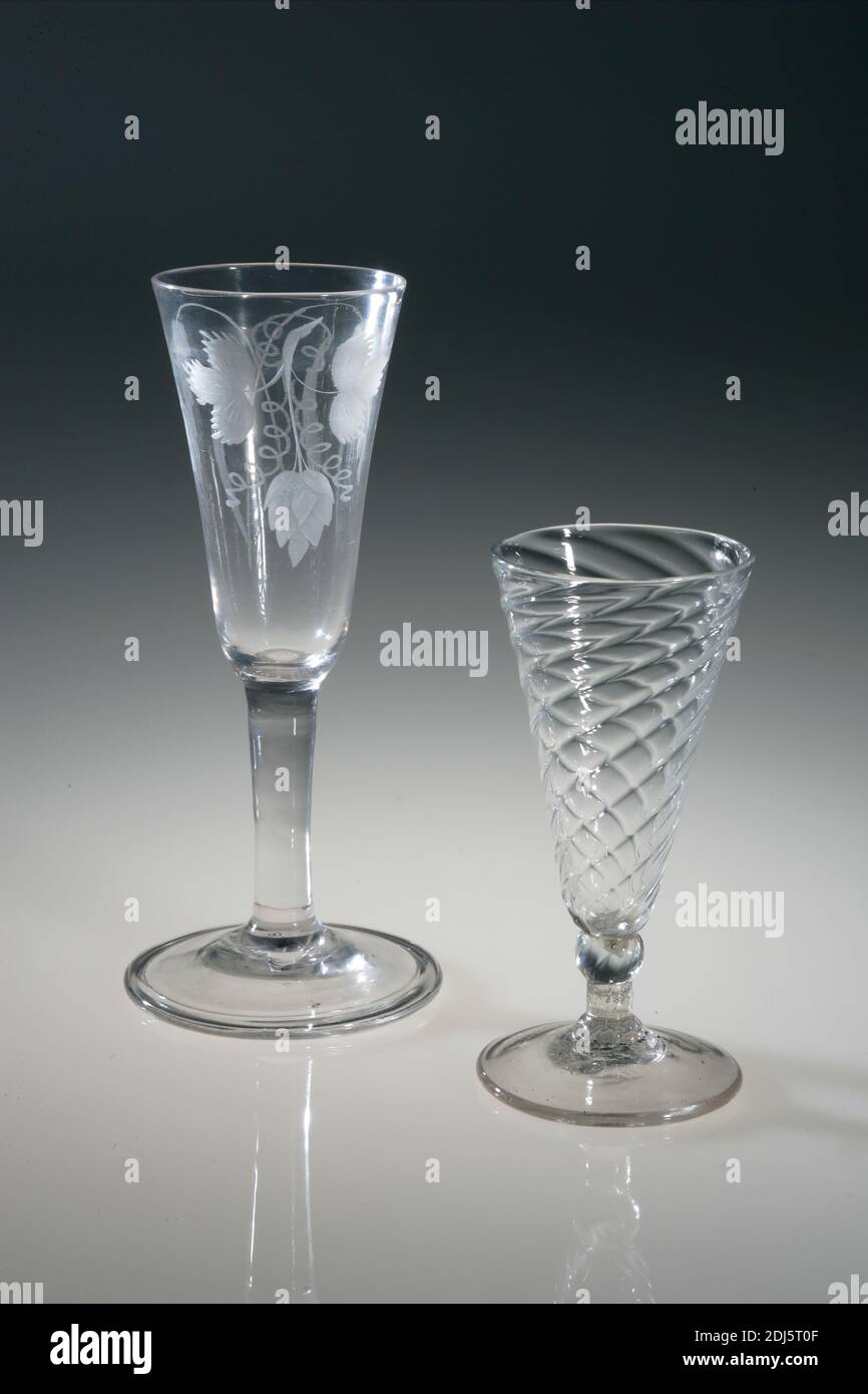 British Glass Foundation glass collection Stock Photo - Alamy