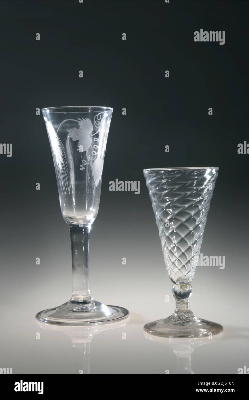 British Glass Foundation glass collection Stock Photo - Alamy