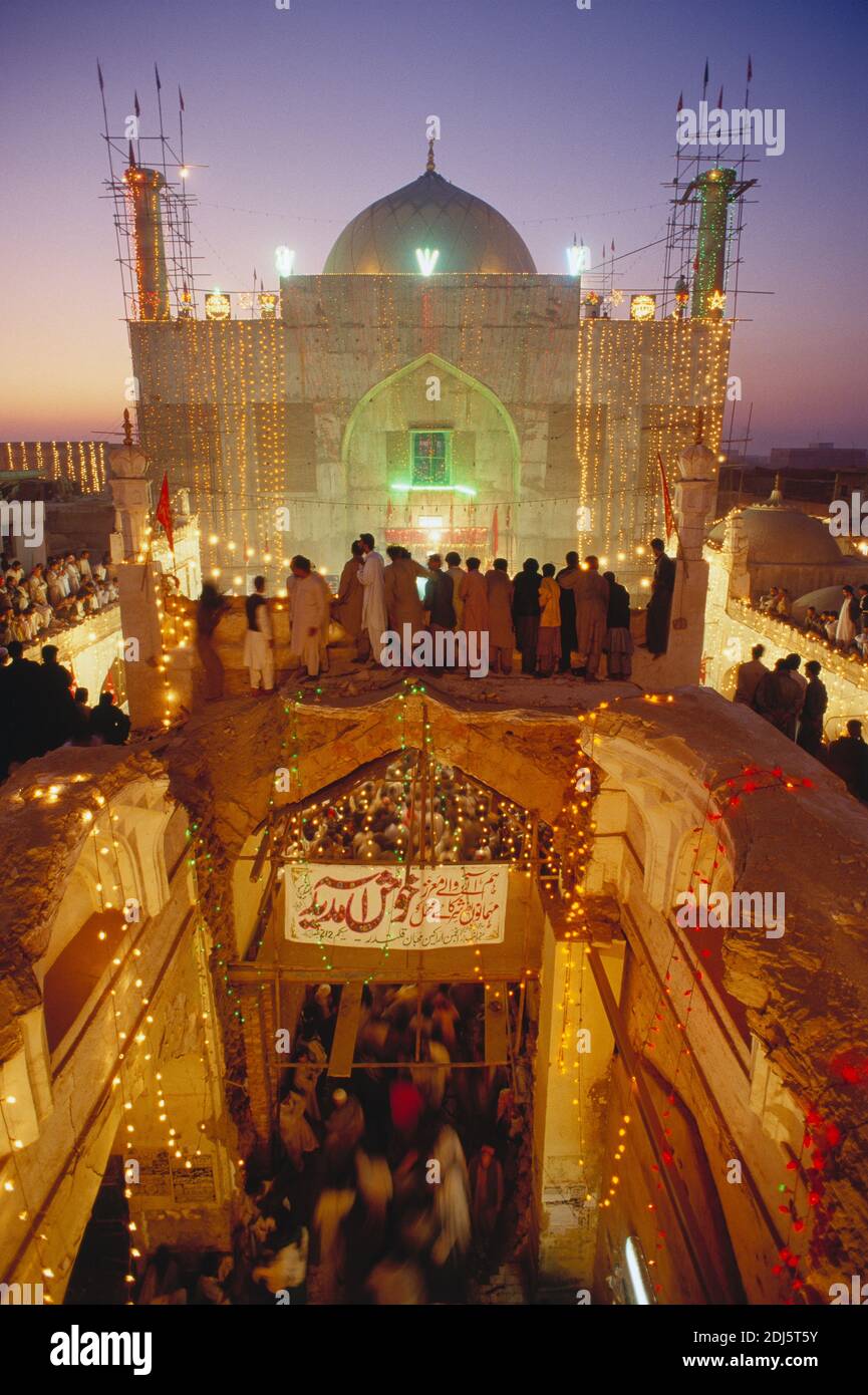 Sehwan Sharif during Urs ,Sindh ,Pakistan Stock Photo - Alamy