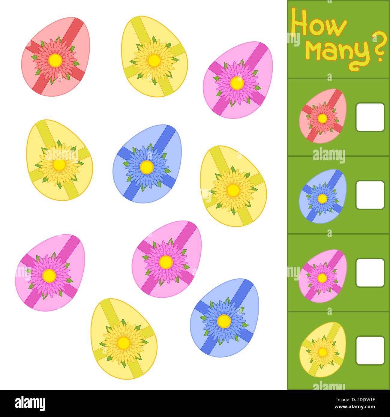 Counting game for preschool children for the development of ...