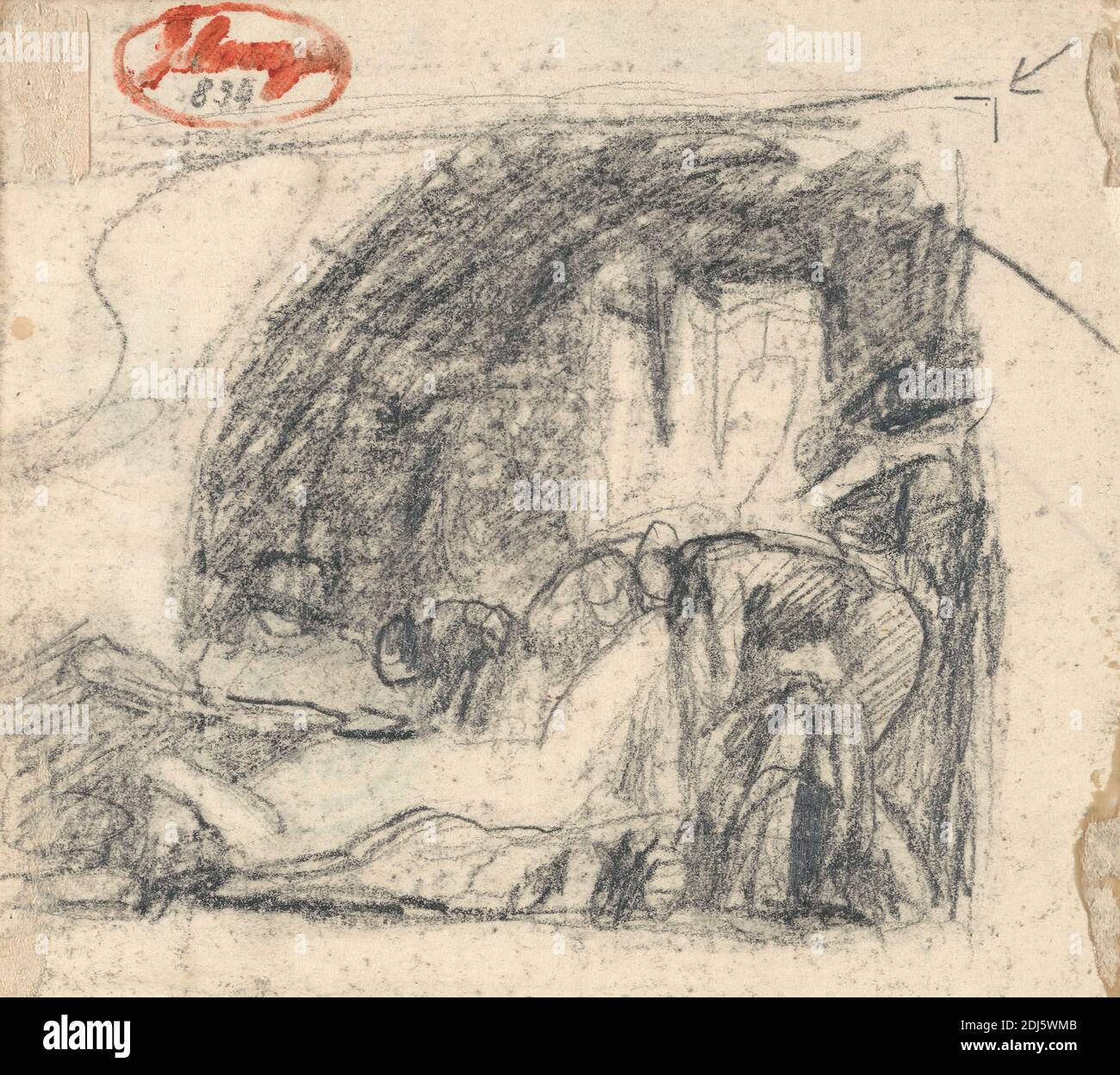 Prison Scene, George Romney, 1734–1802, British, undated, Graphite on ...