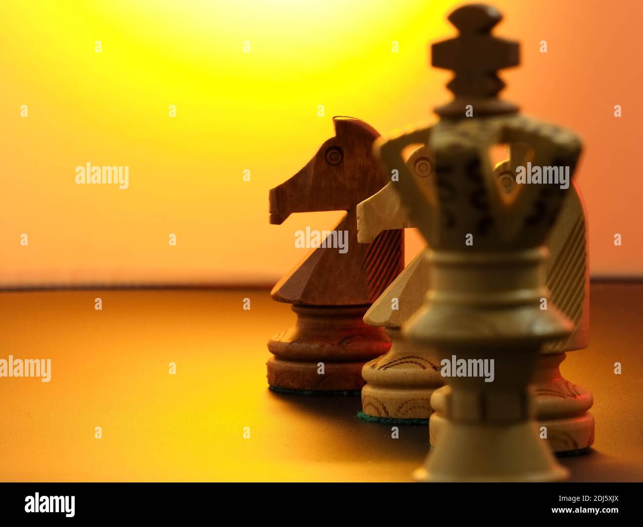 chess game concept for competition idea and strategy Stock Photo - Alamy