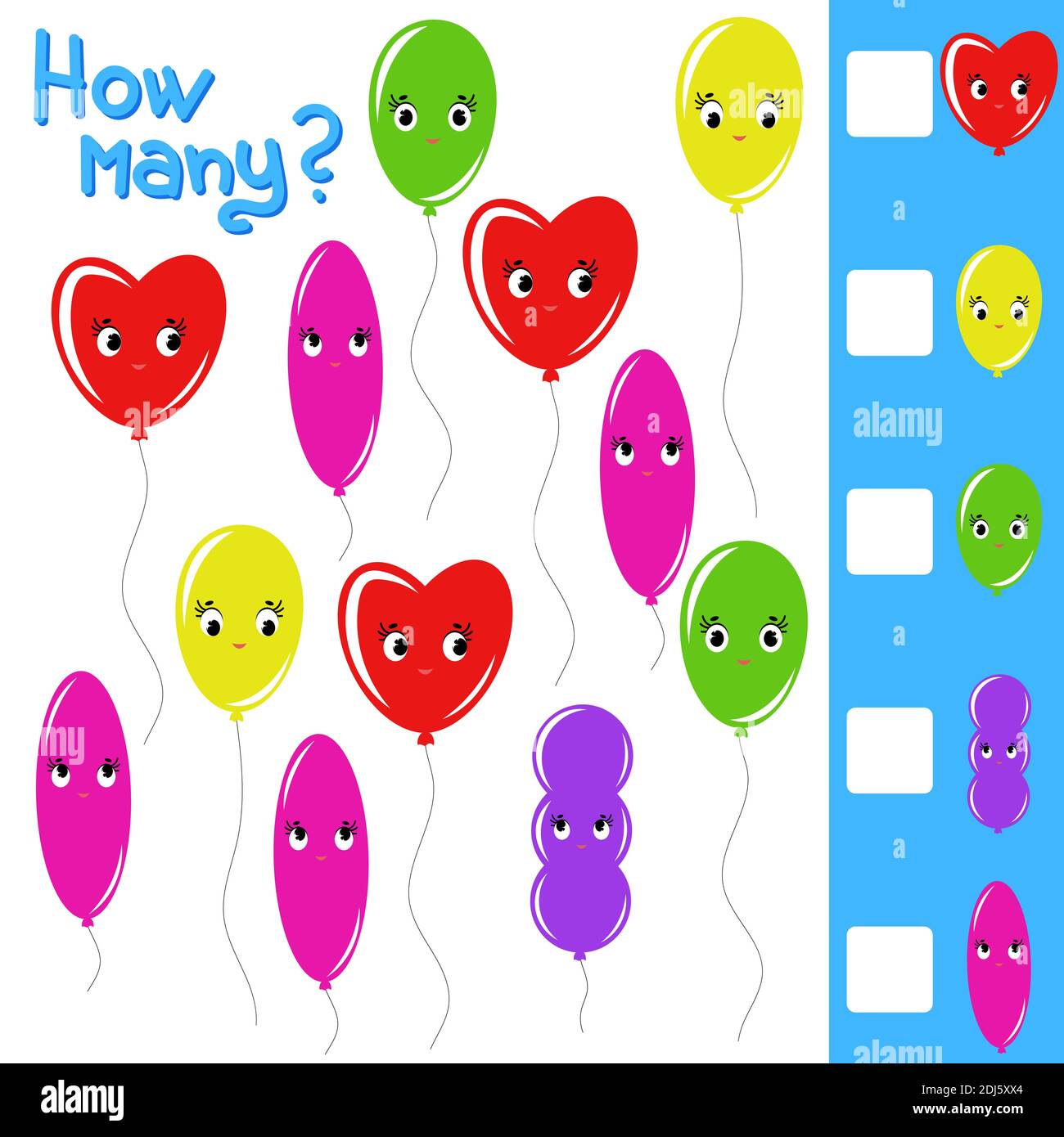 Counting game for preschool children for the development of ...