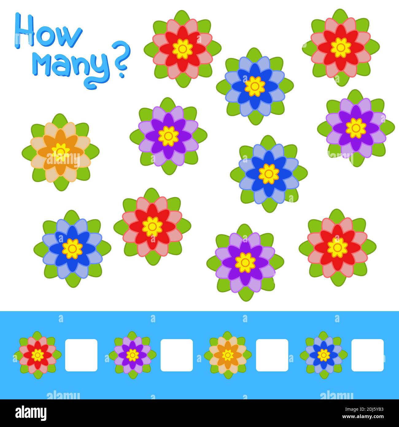Counting game for preschool children for the development of ...