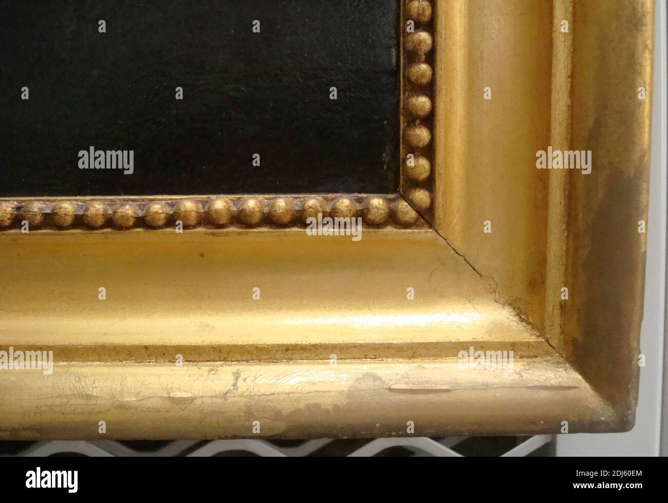 British Neoclassical frame, Unknown framemaker, early 19th century, Wood and compo, original oil ...