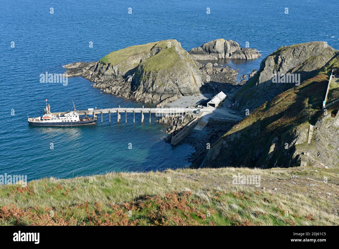 Gateway to Lundy Island, North Devon, England Stock Photo - Alamy