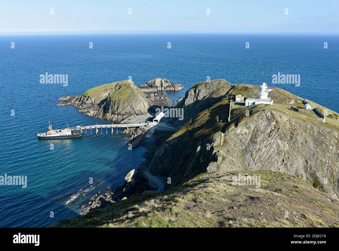 Gateway to Lundy Island, North Devon, England Stock Photo - Alamy