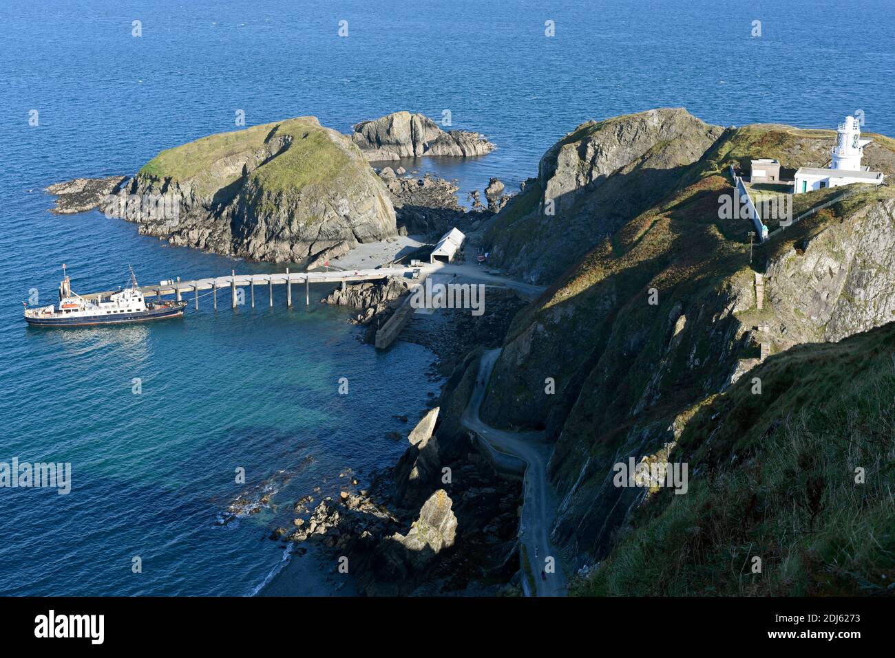 Gateway to Lundy Island, North Devon, England Stock Photo - Alamy