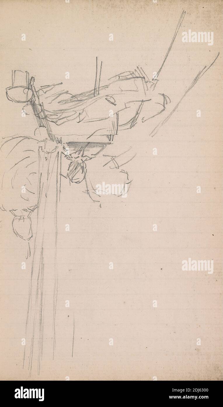 Sketchbook Drawing, Charles Samuel Keene, 1823–1891, British, between ...