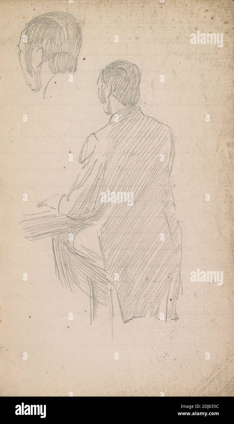 Sketchbook Drawing, Charles Samuel Keene, 1823–1891, British, between ...