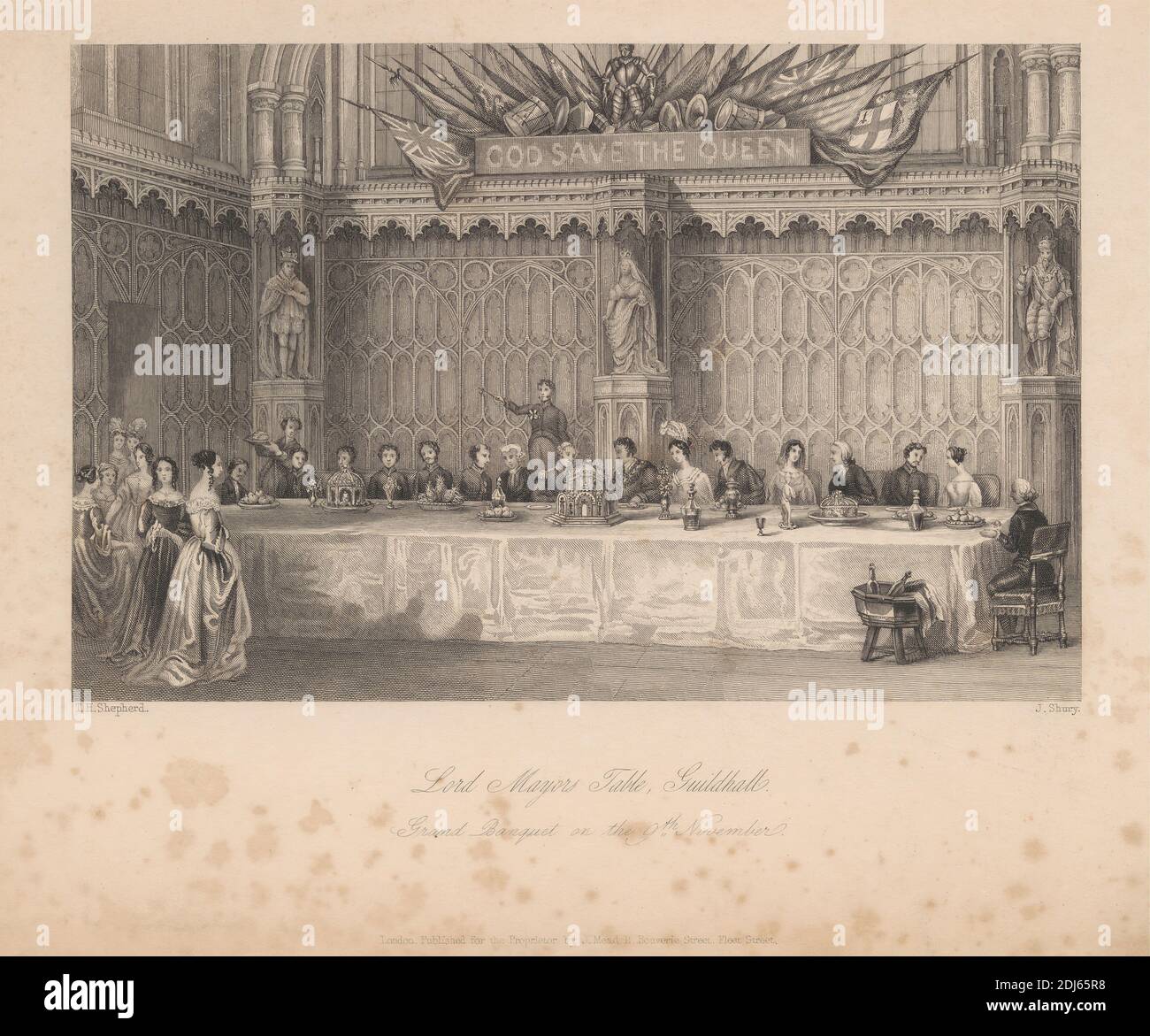 Lord mayors table hi-res stock photography and images - Alamy