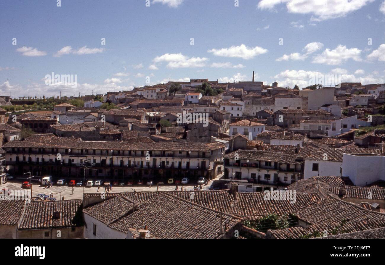 Chinchon, Spain 1984. (scanned from Kodachrome 64 Stock Photo - Alamy
