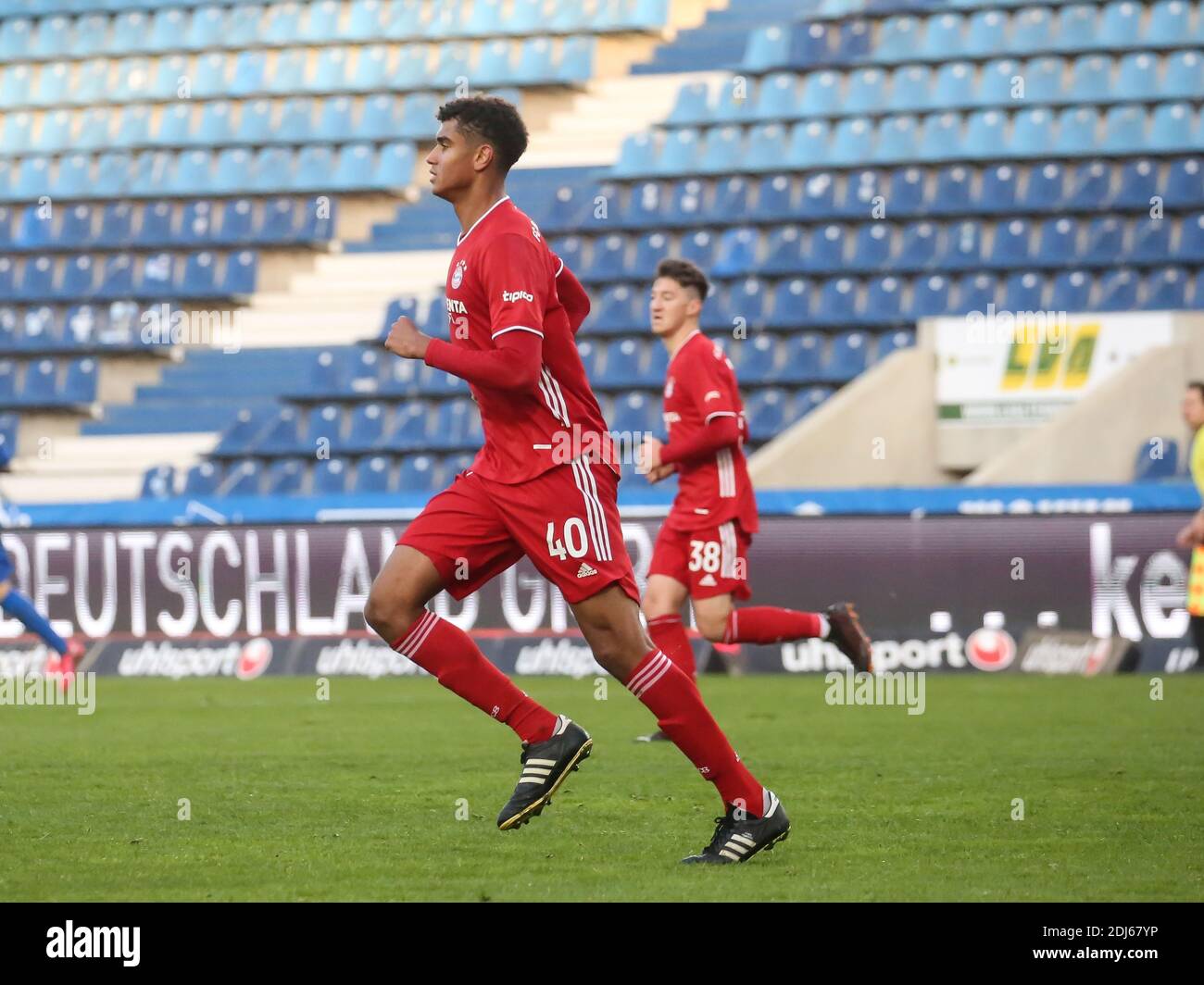 German Soccer Player Jamie Lawrence FC Bayern Munich II DFB 3rd League ...