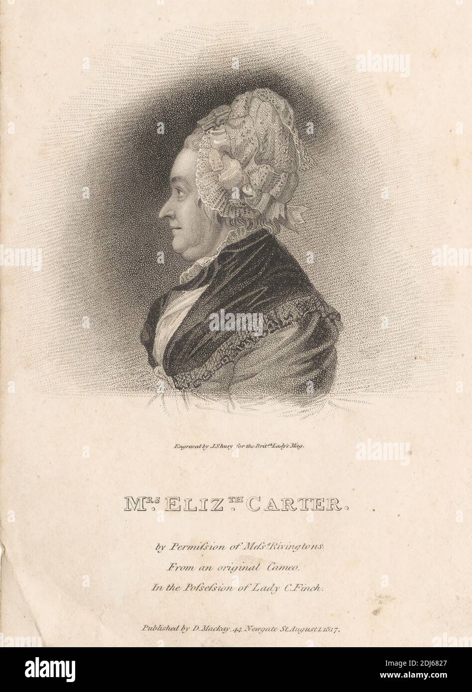 Mrs elizabeth carter hi-res stock photography and images - Alamy