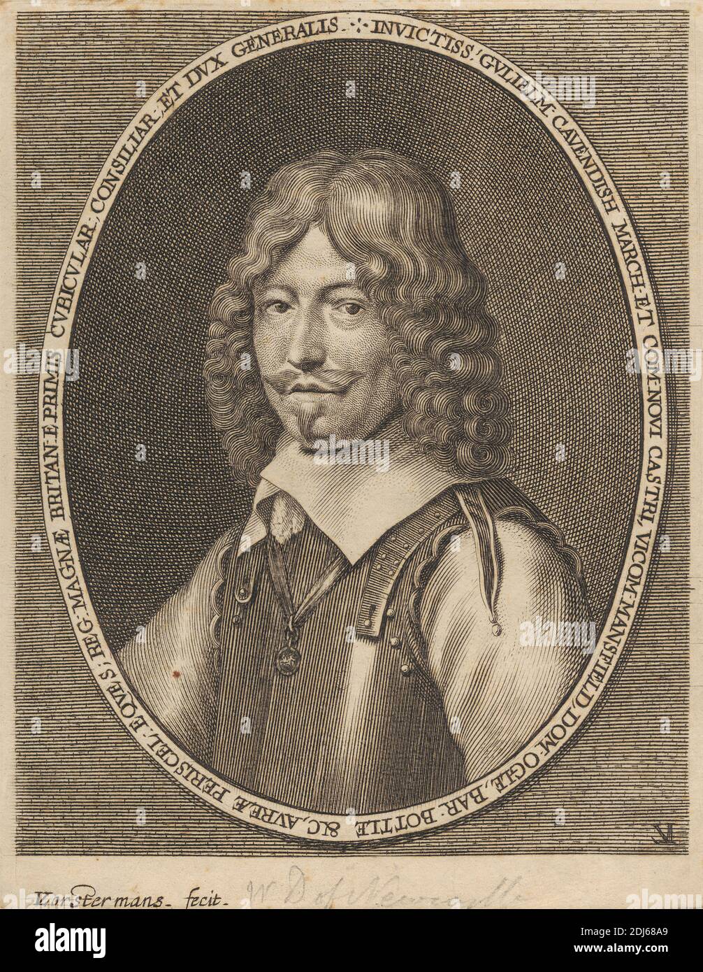 William Cavendish, first Duke of Newcastle-upon-Tyne, Print made by ...