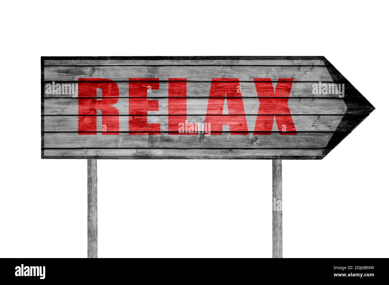 Time relax text on Cut Out Stock Images & Pictures - Alamy