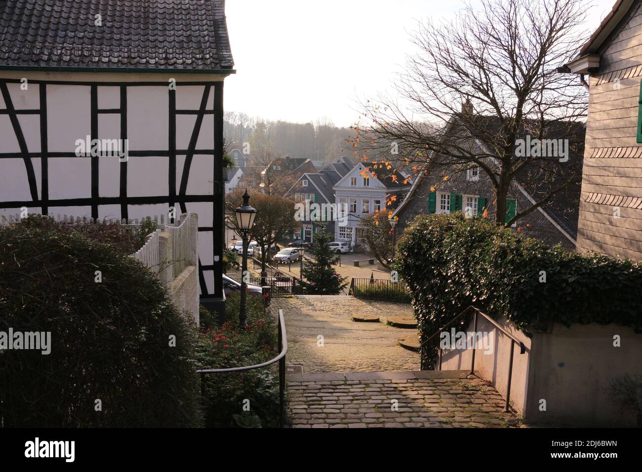 Impressionen aus der Historischen Altstadt von Gräfrath, einem ...