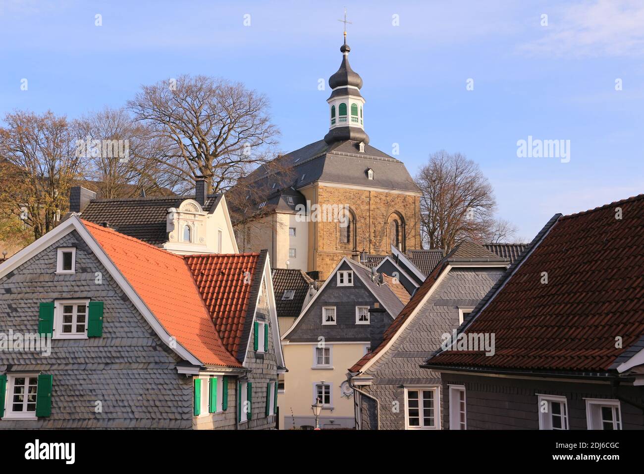 Impressionen aus der Historischen Altstadt von Gräfrath, einem ...