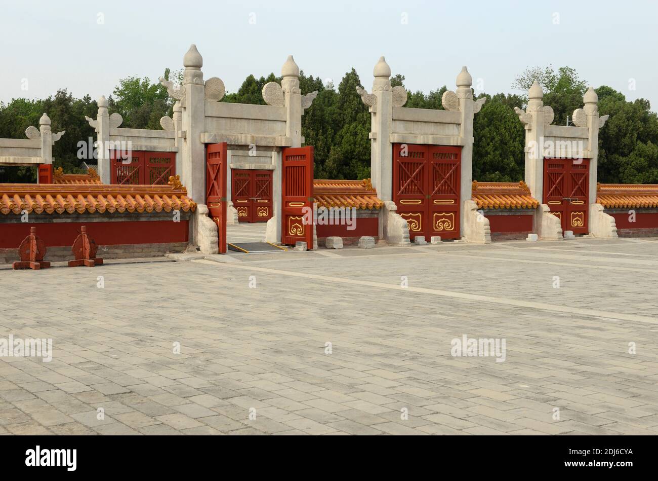 Ancient gates give access to the innermost sections of the Temple of ...
