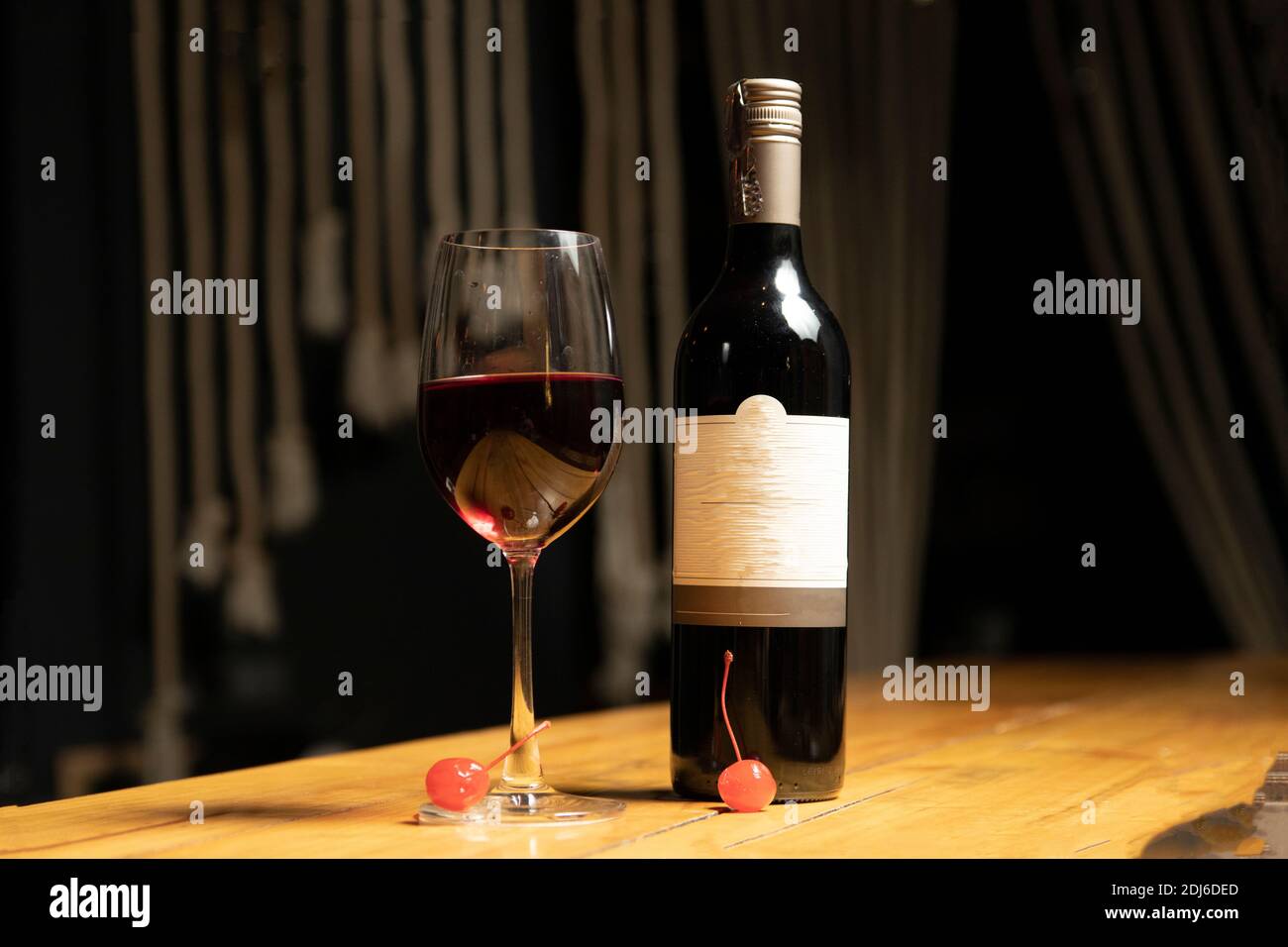 Red wine is a type of wine made from dark-colored grape varieties Stock ...