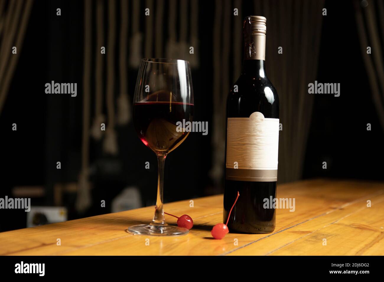 Red wine is a type of wine made from dark-colored grape varieties Stock ...