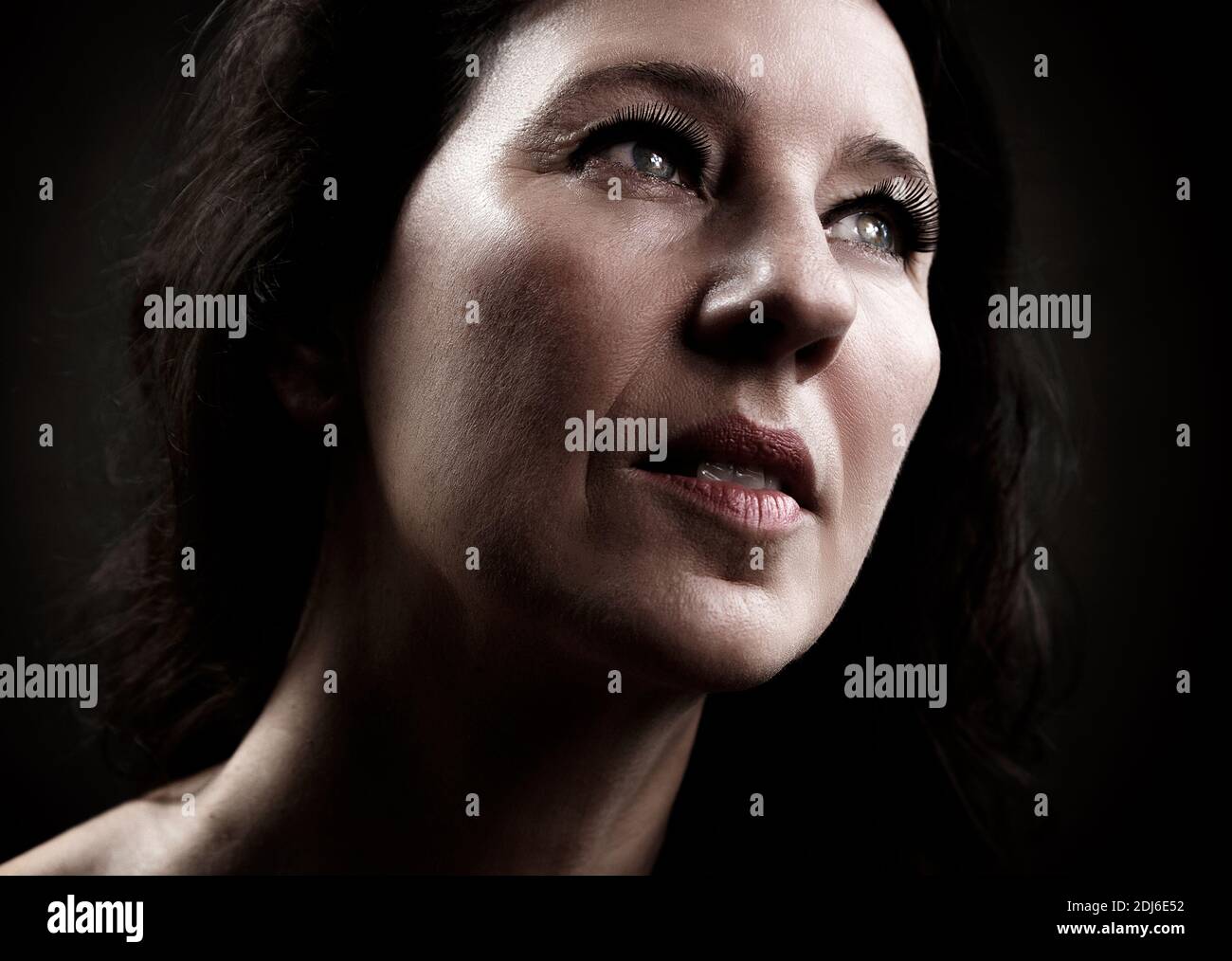 beauty lady VI, spain Stock Photo - Alamy