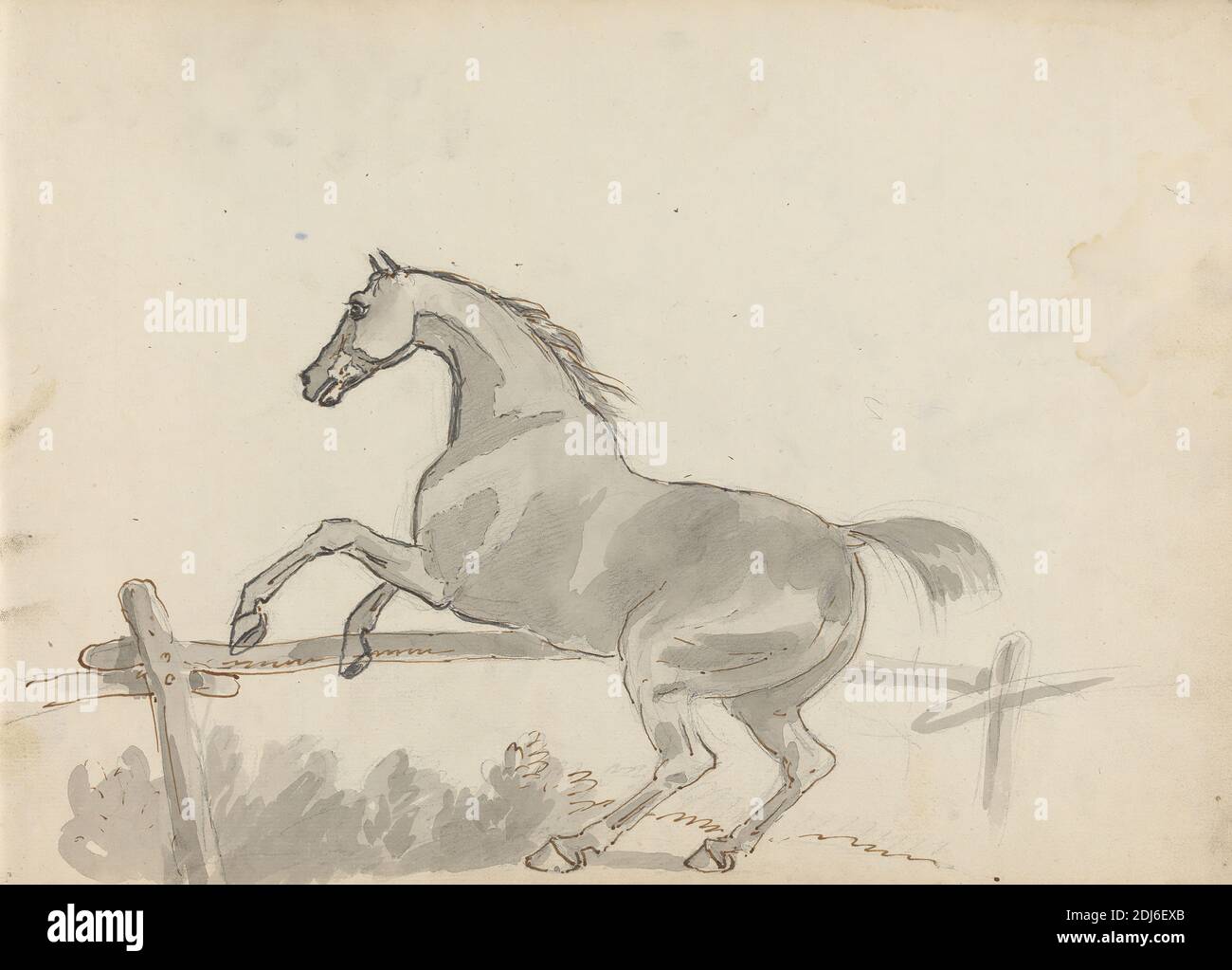 Sketchbook Drawing, Sawrey Gilpin, 1733–1807, British, 1787, Graphite ...