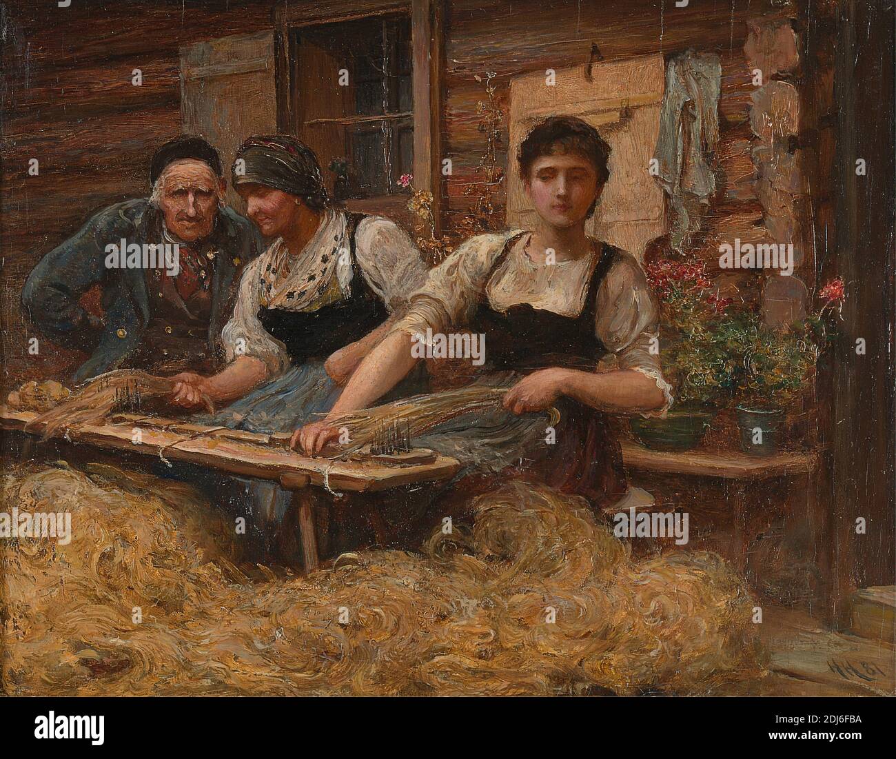 Hubert von herkomer hi-res stock photography and images - Alamy