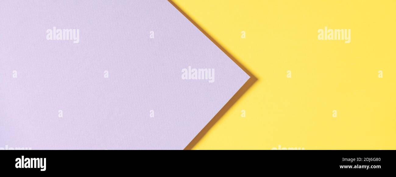 Abstract geometric paper background in yellow and gray colors. Trendy ...