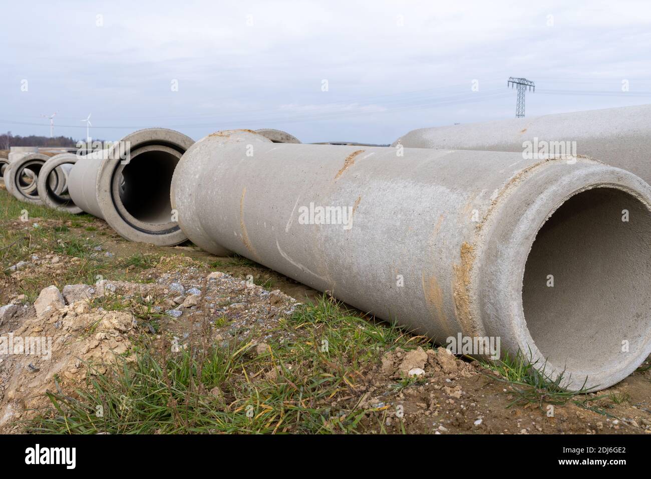 Construction site drain drainage hi-res stock photography and images ...