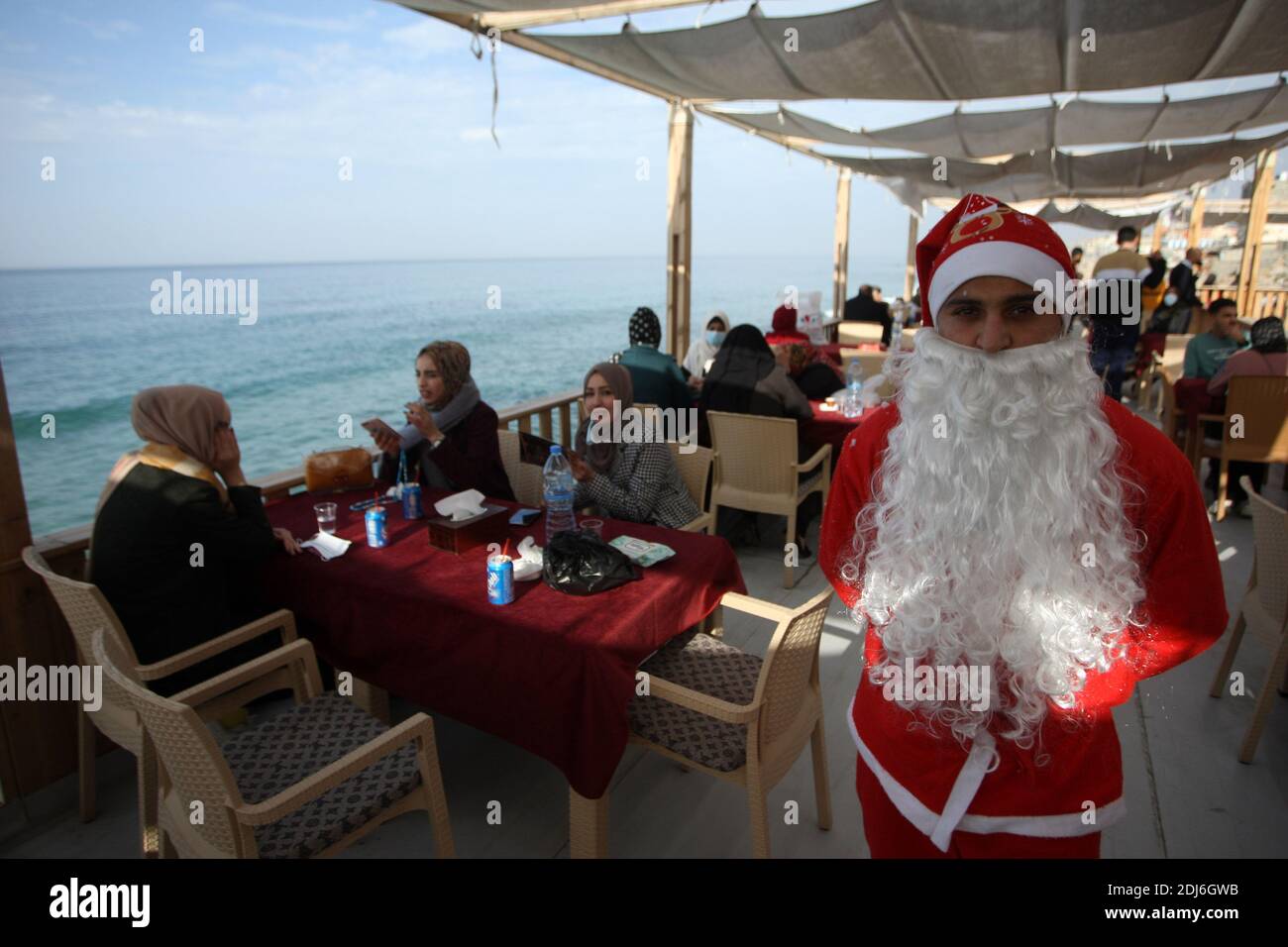 Gaza beach café hi-res stock photography and images - Alamy