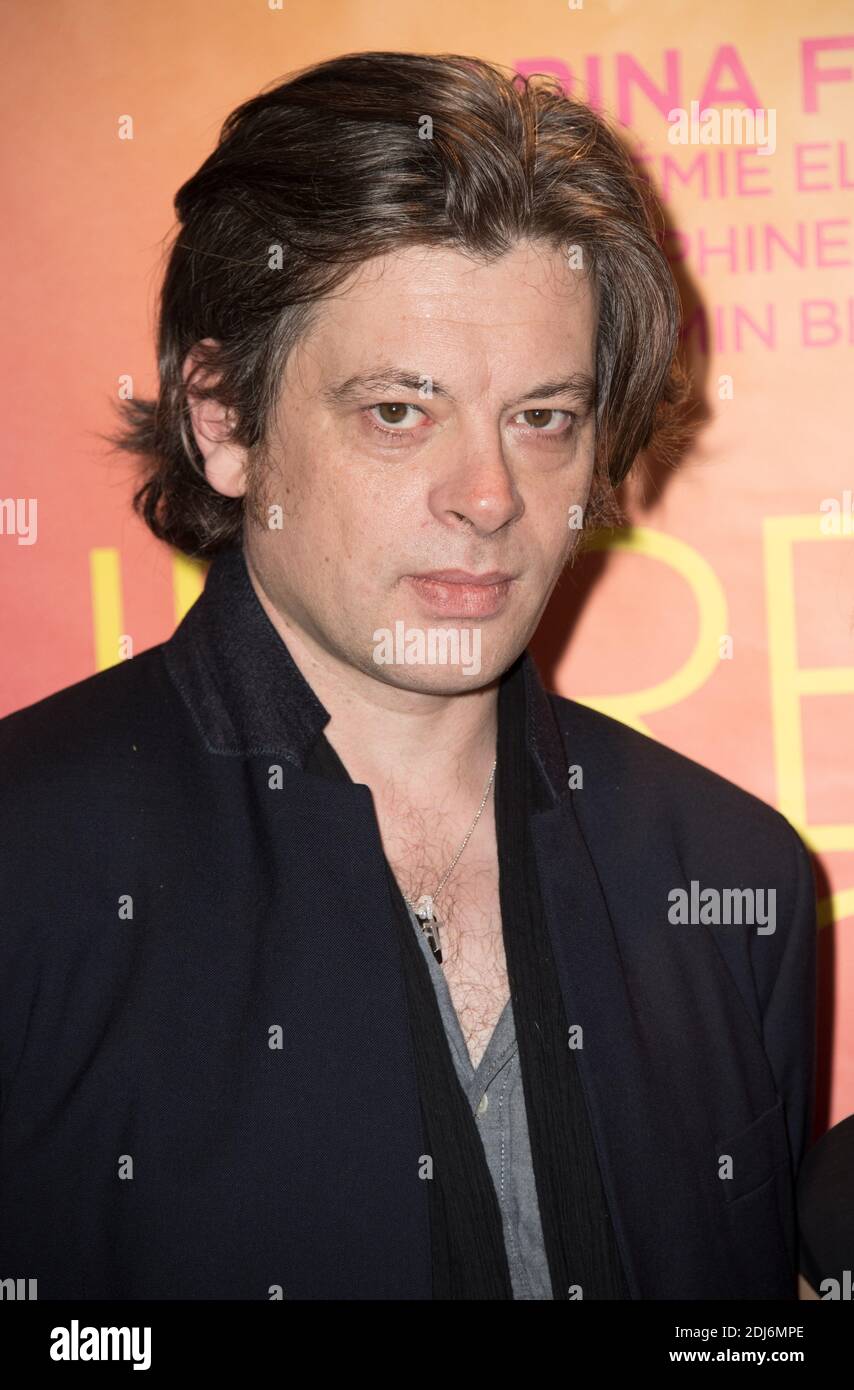 Benjamin Biolay attends the premiere of 'Irreprochable' held at UGC Les ...