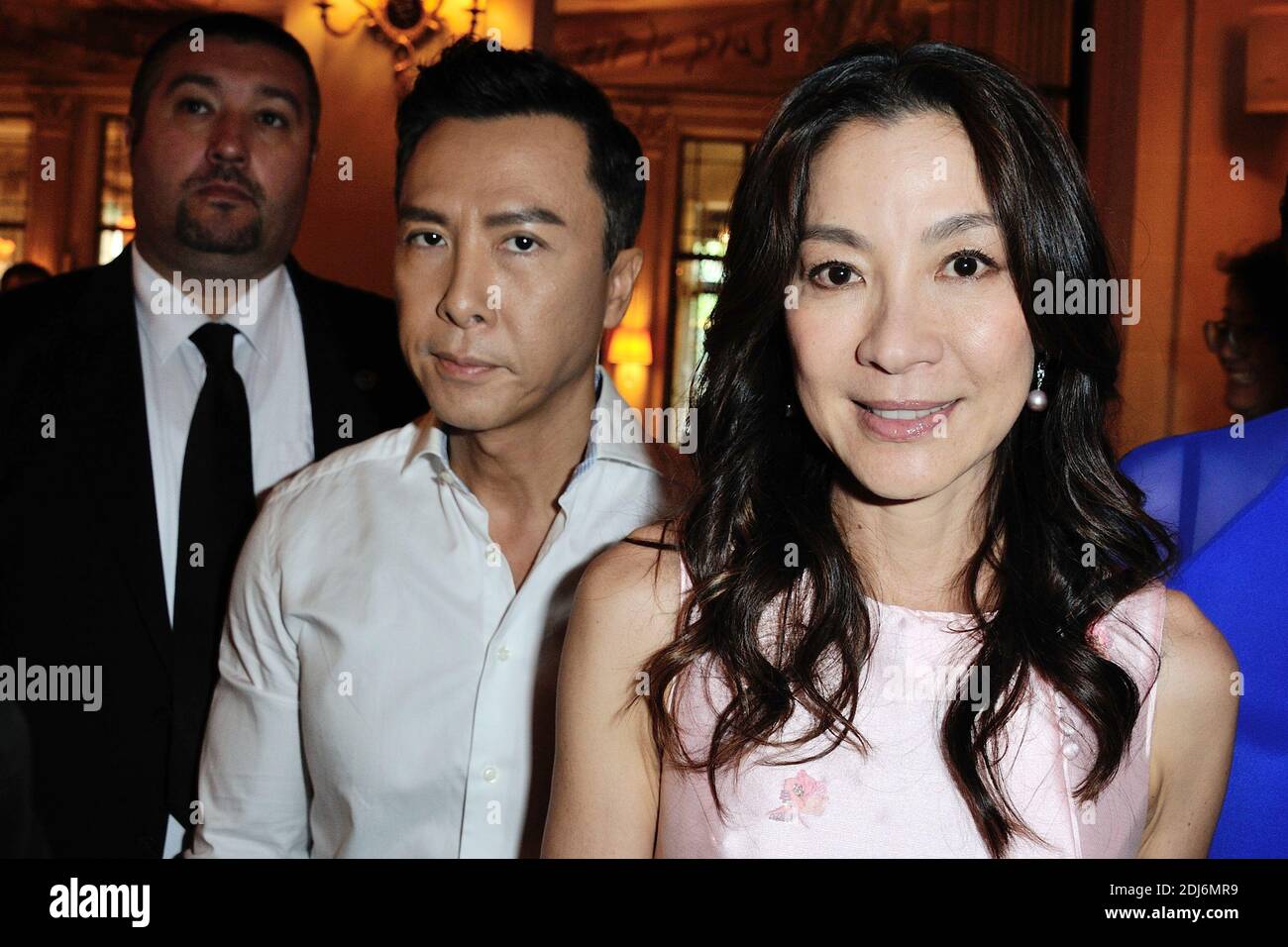 Donnie Yen and Michelle Yeoh attending the Opening of the Chineese Film ...