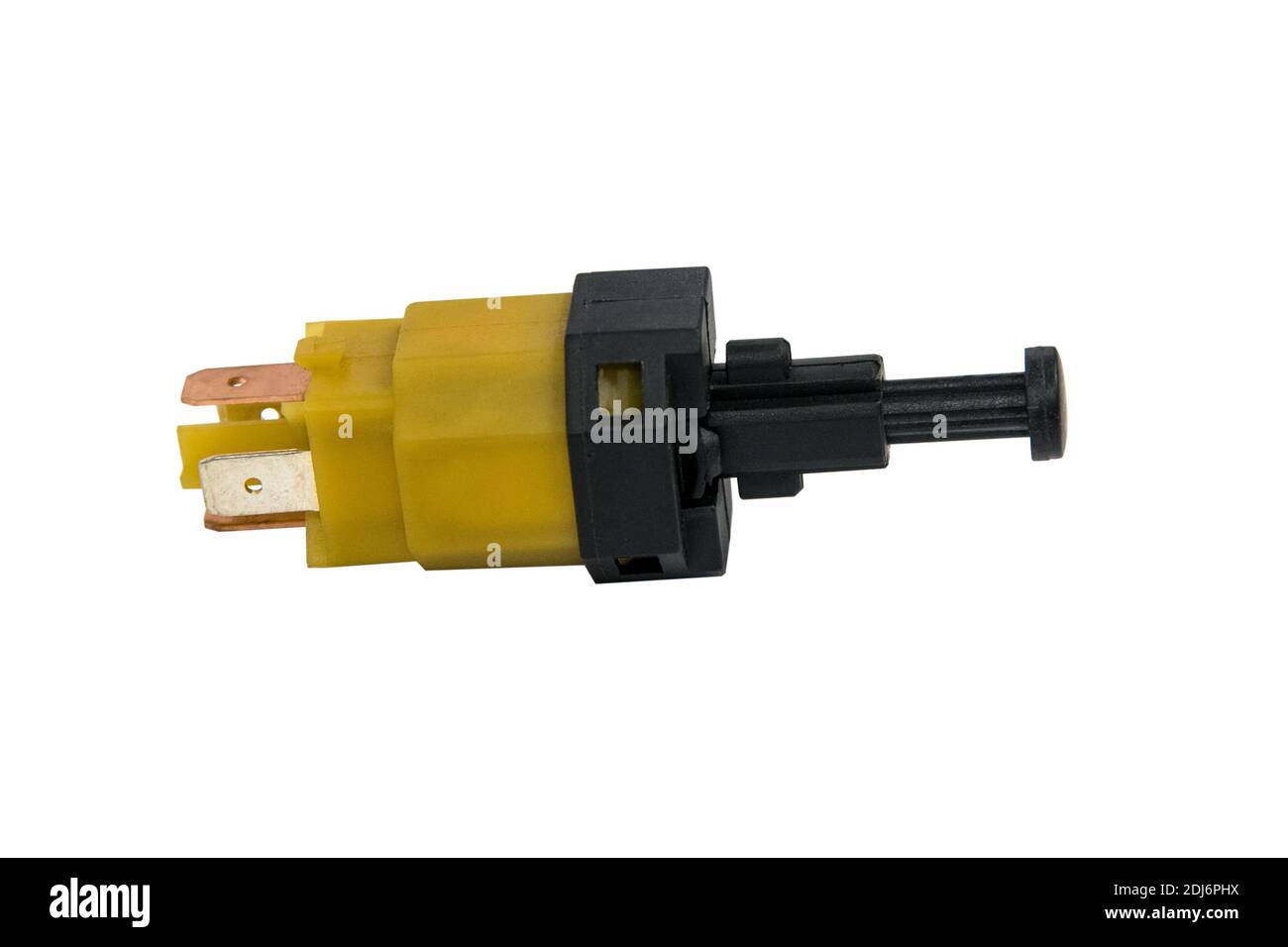stop signal switch from car on white background Stock Photo - Alamy