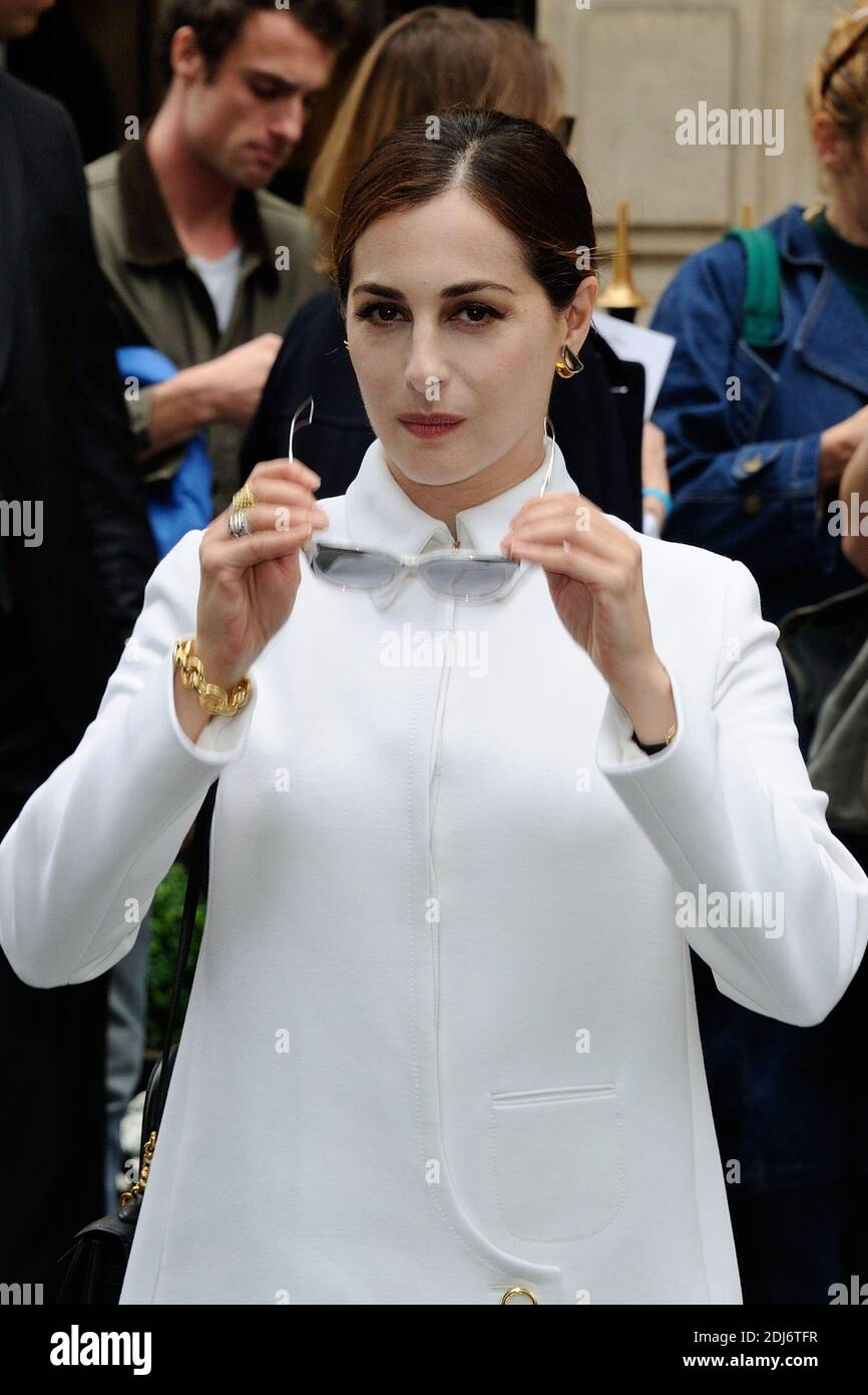 Amira Kazar attending the Christian Dior Haute Couture Fall - Winter ...