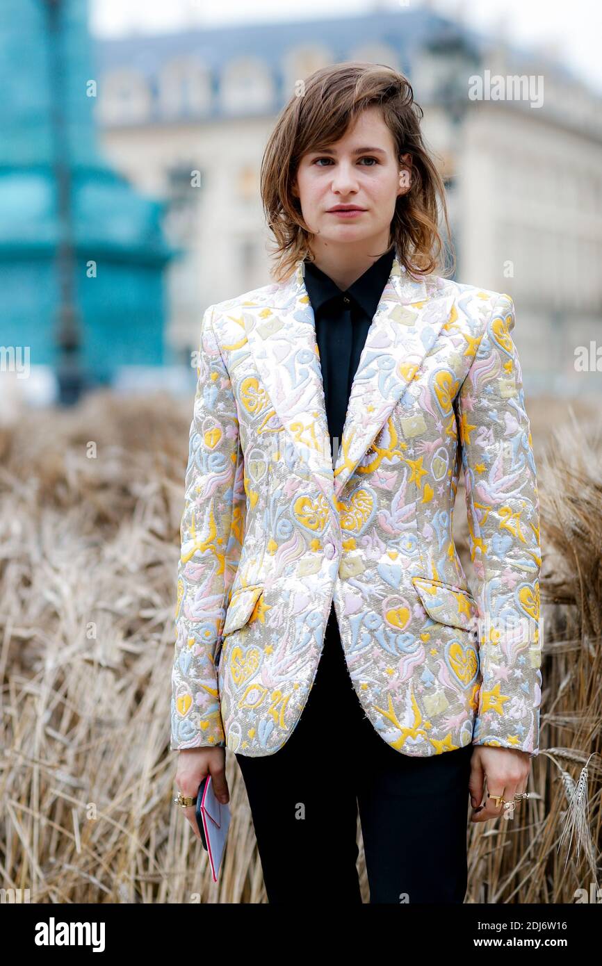Street style, Eloise Letissier (Christine and the Queens) arriving at ...