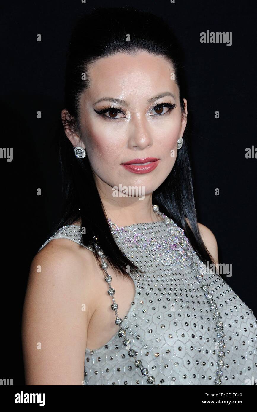 Christine Chiu attending the Photocall before the Giorgio Armani Prive ...