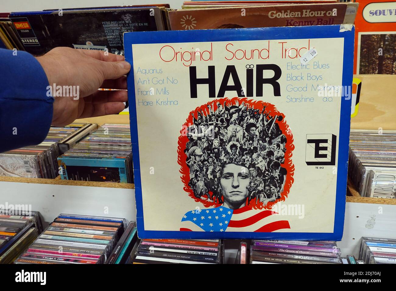 Hair the musical album hi-res stock photography and images - Alamy