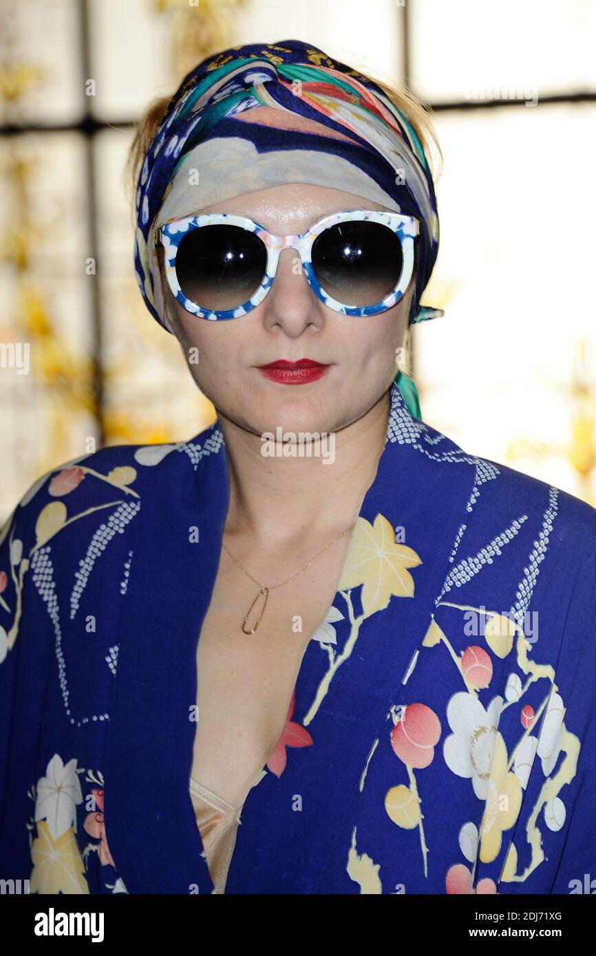Catherine Baba attending the Jean-Paul Gaultier Haute Couture Fall ...