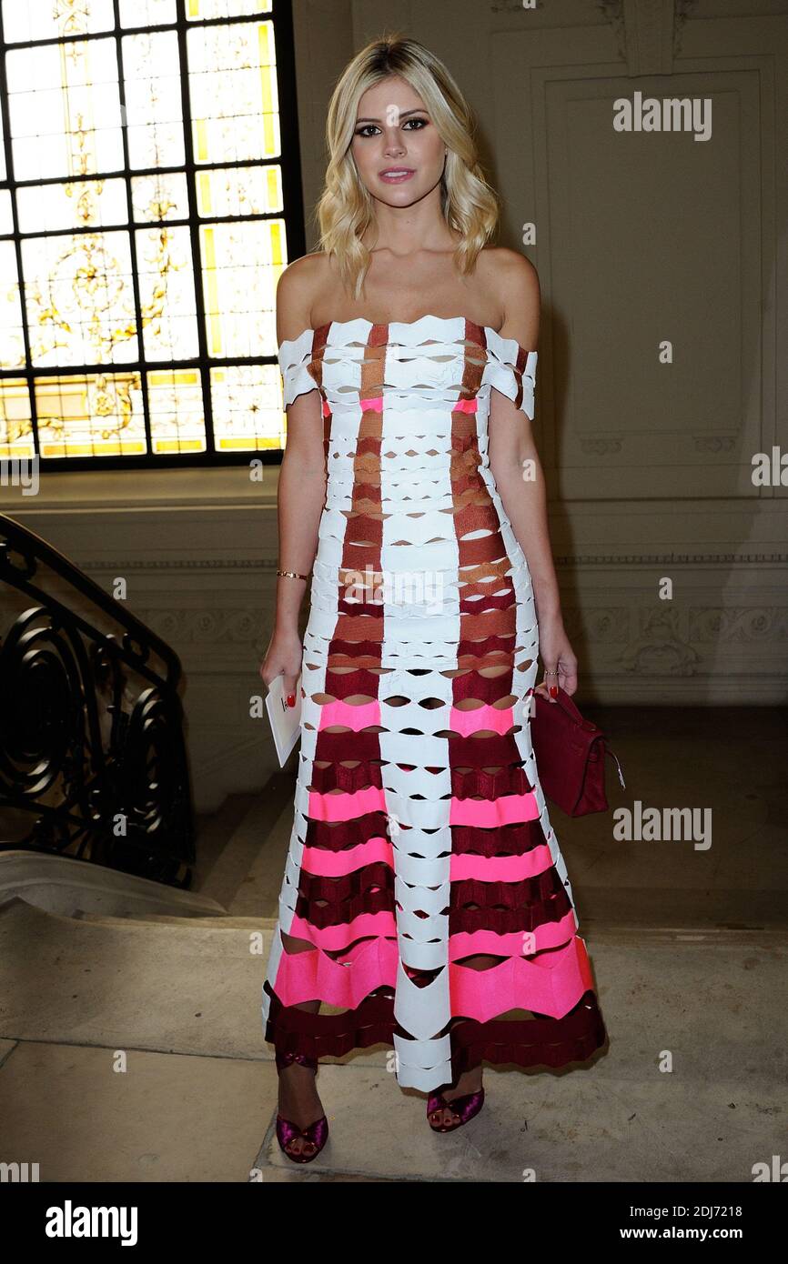Lala Rudge attending the Jean-Paul Gaultier Haute Couture Fall - Winter ...