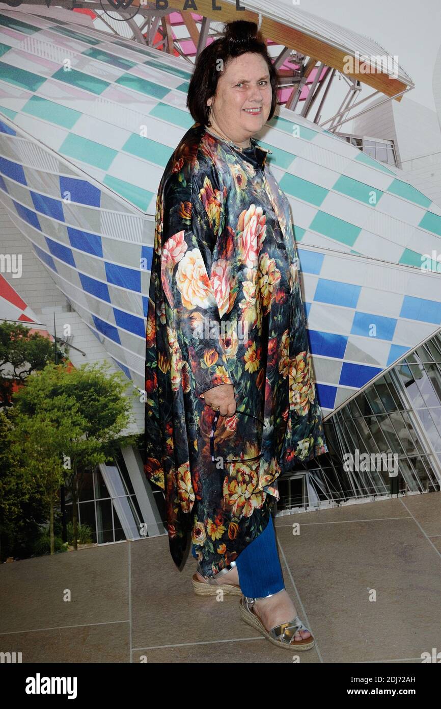 Suzy Menkes attending the Love Ball at the Fondation Vuitton as part of ...