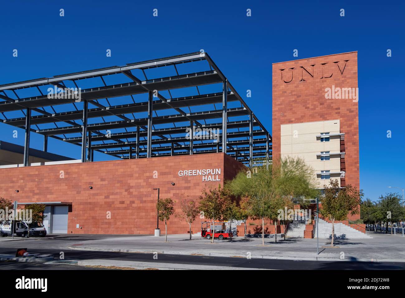 Unlv greenspun hall hi-res stock photography and images - Alamy