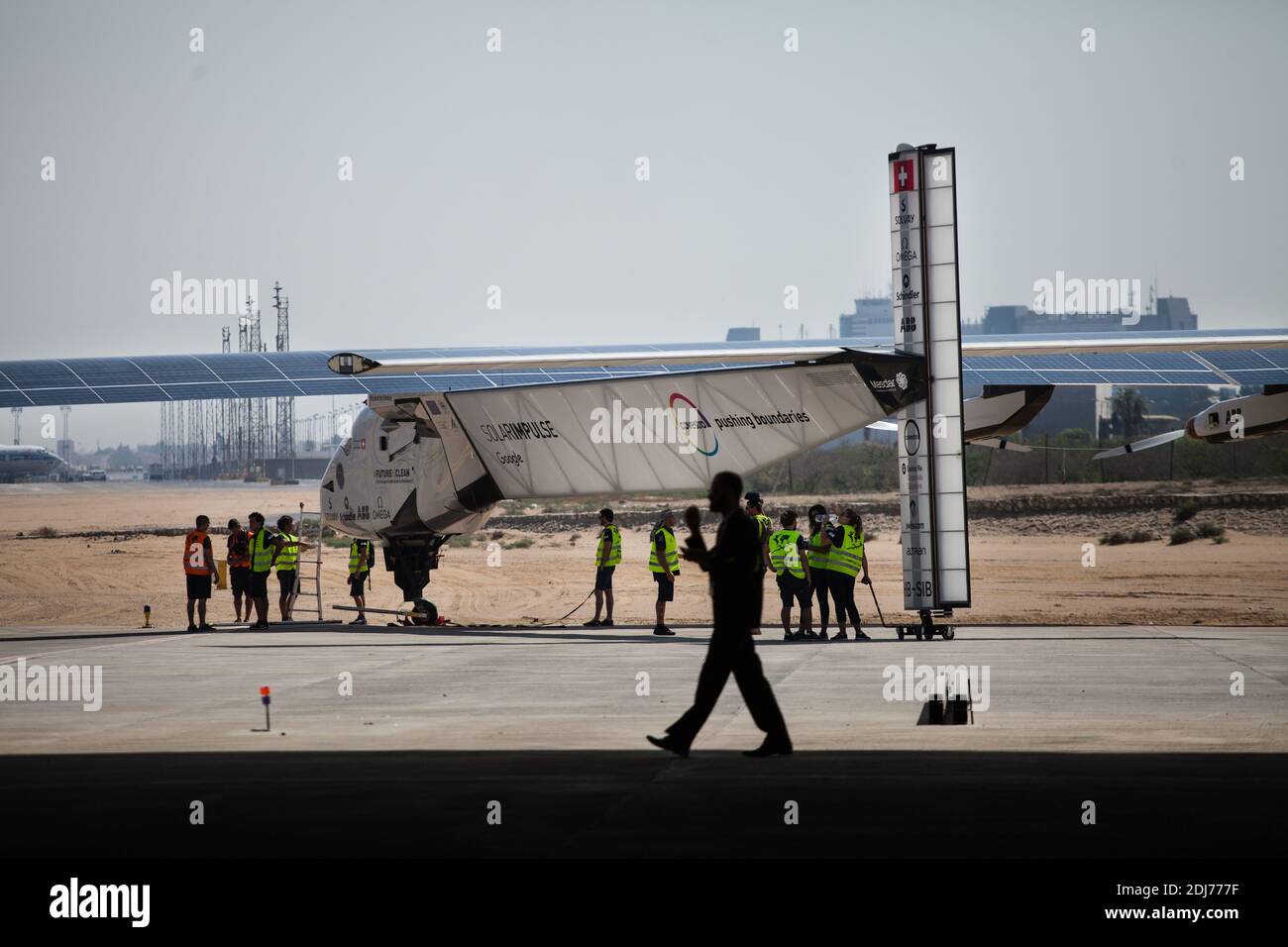 The Solar Impulse Team Reviews All Aircraft Parameters After Landing Of