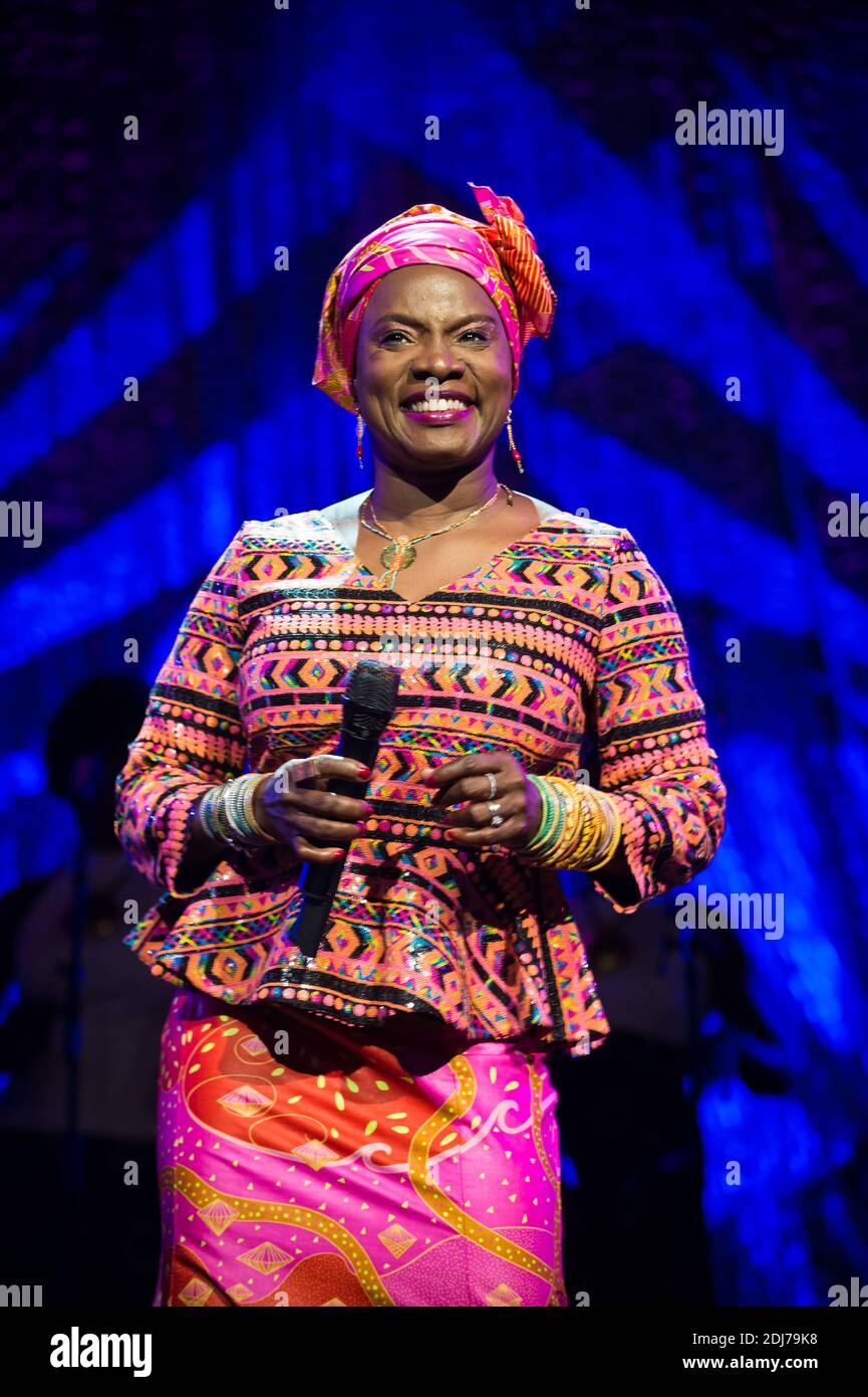 Angelique Kidjo performs live on stage at Montreux Jazz Festival in ...