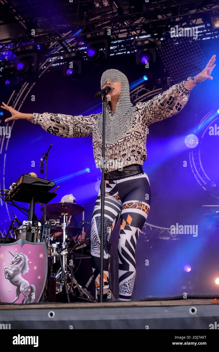 Lilly Wood and the Prick performs live in concert at Festival Les ...
