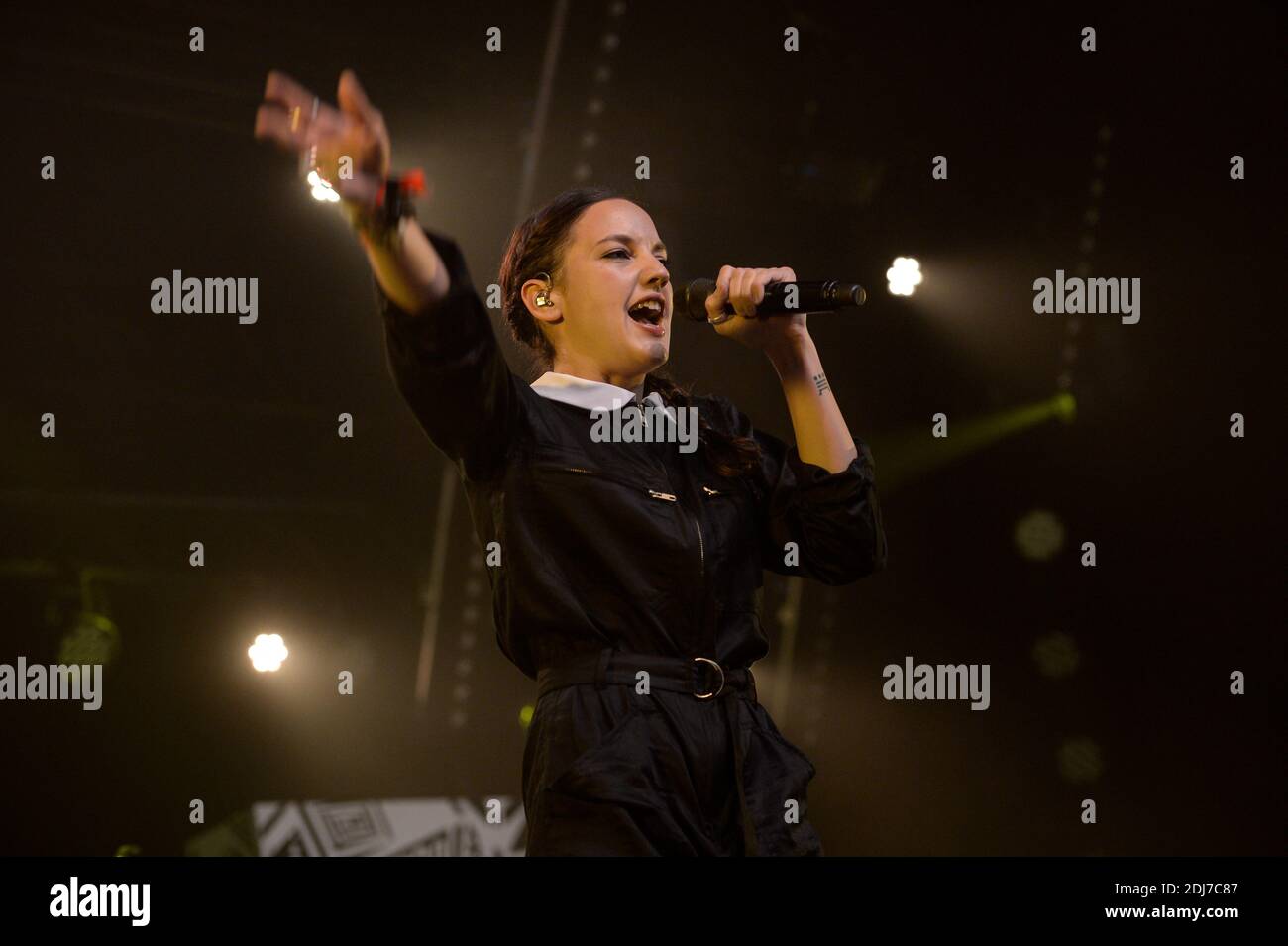 Jain performs live in concert at Paleo Festival, in Nyon, Switzerland ...